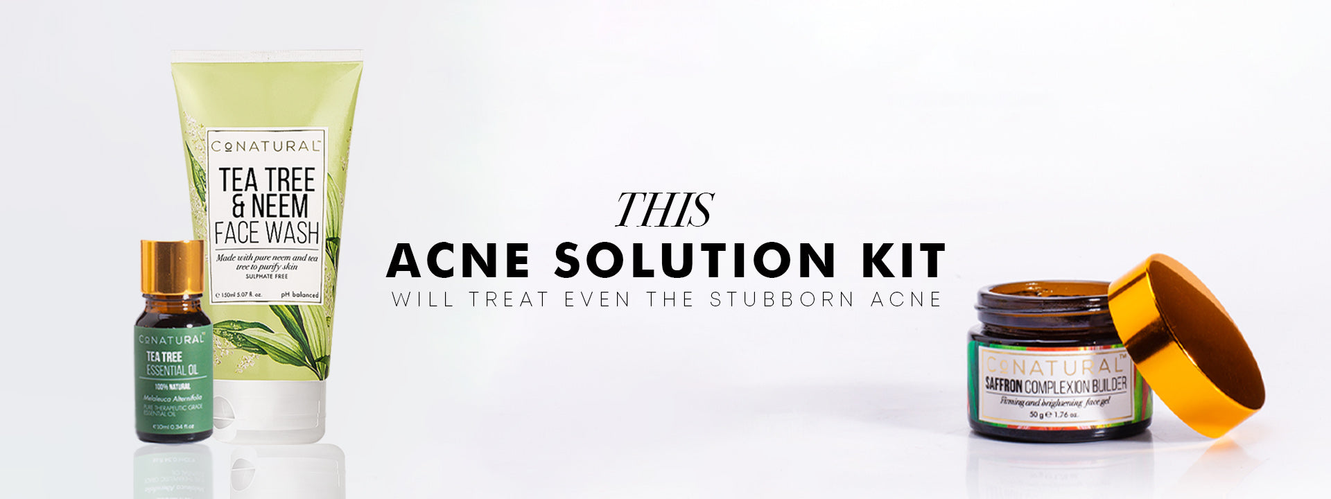 This Acne Solution Kit Will Treat the Stubborn Acne – Conatural